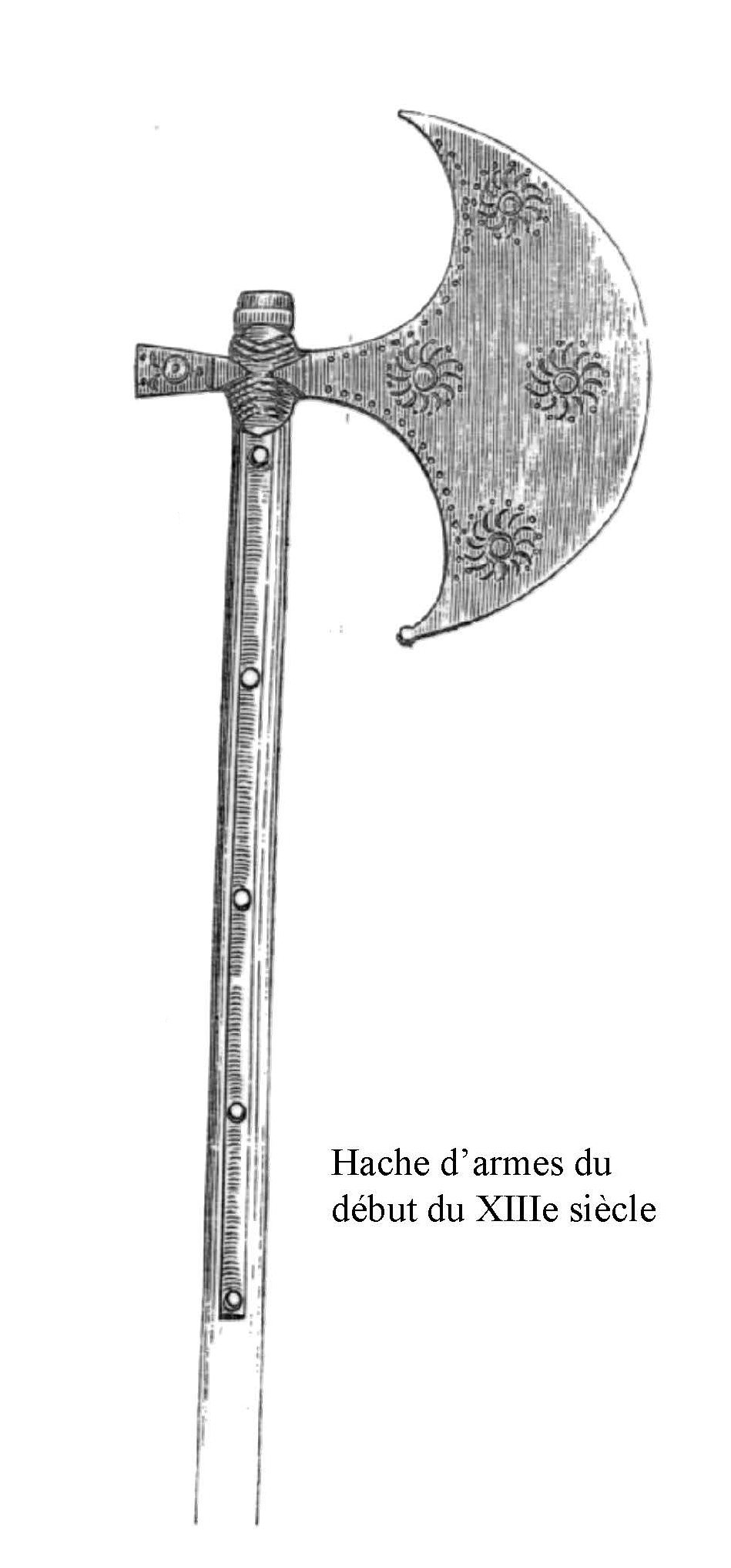 La hache - Compagnons de la licorne argentée