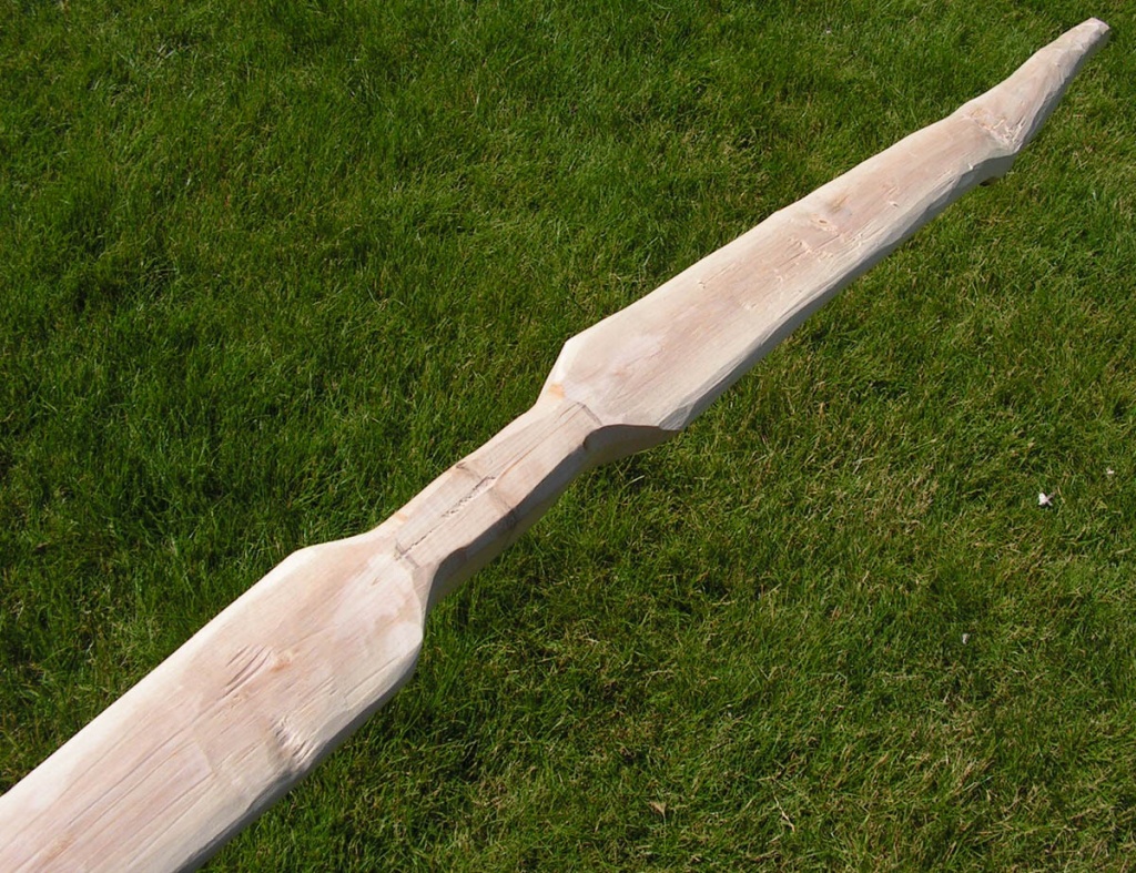 Fabrication d'un flatbow traditionnel de type holmegaard en images