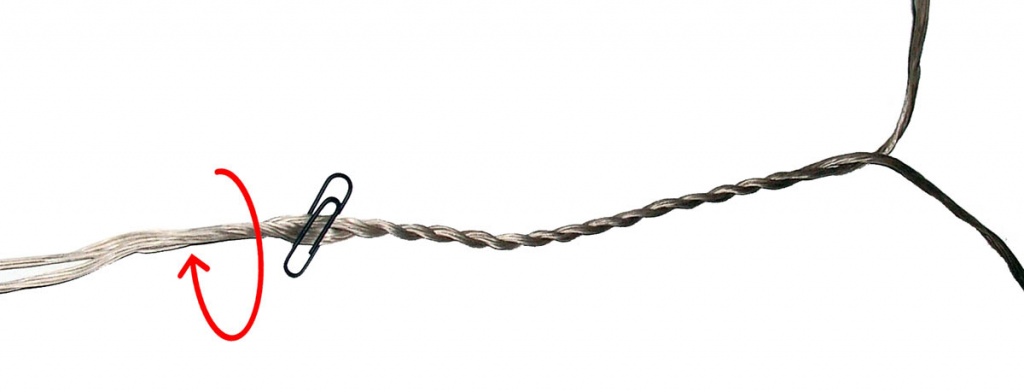 Réaliser une corde flamande à 2 torons en 20 minutes (Dacron B-50)